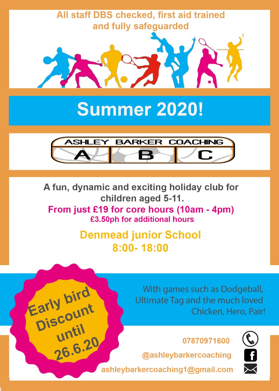 Denmead Junior School - Holiday Clubs